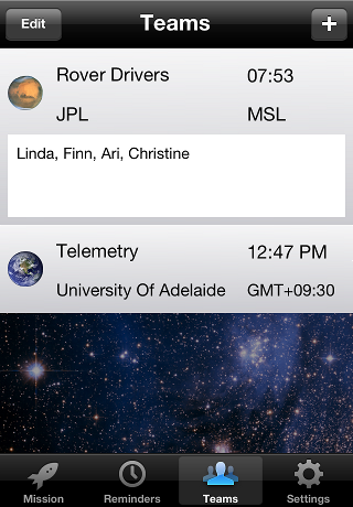 Mars Mission Clock by Tree Frog Software